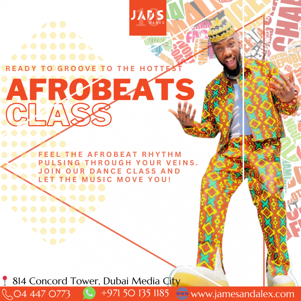 Afrobeats Class - James & Alex Dance Studio