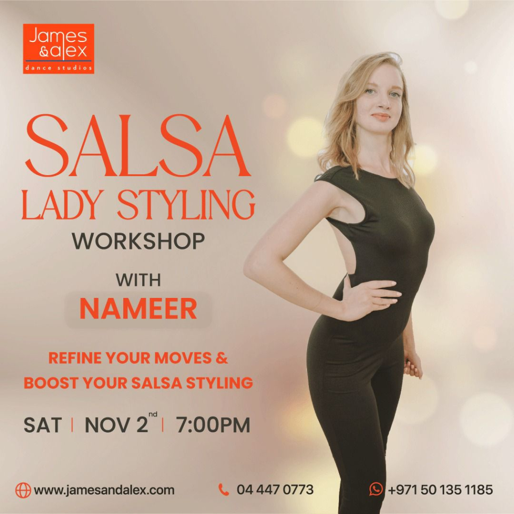 Salsa Lady Styling Workshop: November 2nd 2024 - James & Alex Dance Studio